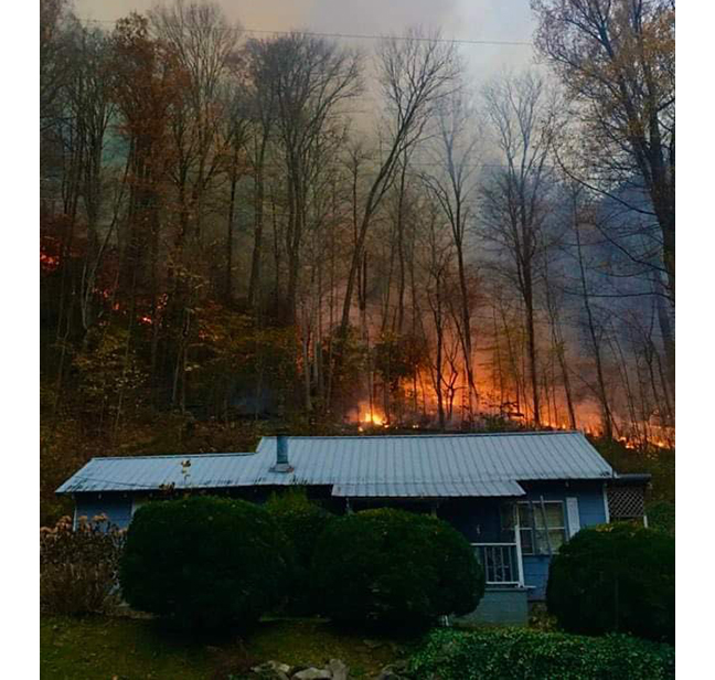 Fires reported around region | Cherokee Scout, Murphy, North Carolina