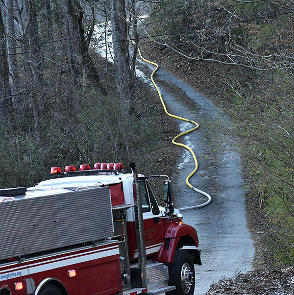 Fire destroys home, threatens 2 | Cherokee Scout, Murphy, North Carolina