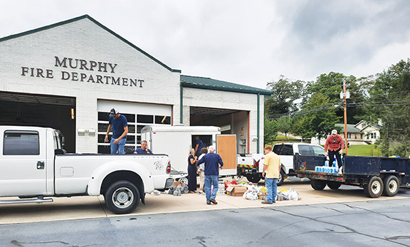 County shows love, support after hurricane | Cherokee Scout, Murphy ...