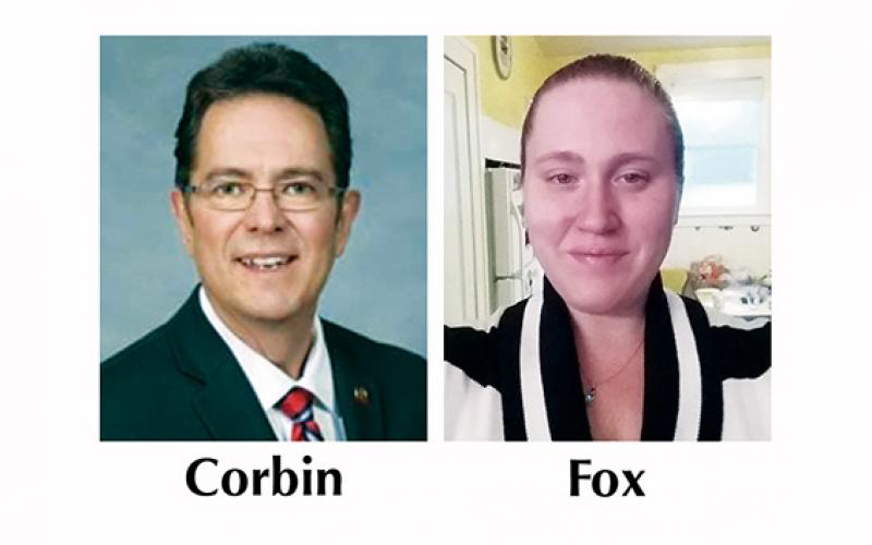 Corbin, Fox facing off for local seat in state Senate | Cherokee Scout ...